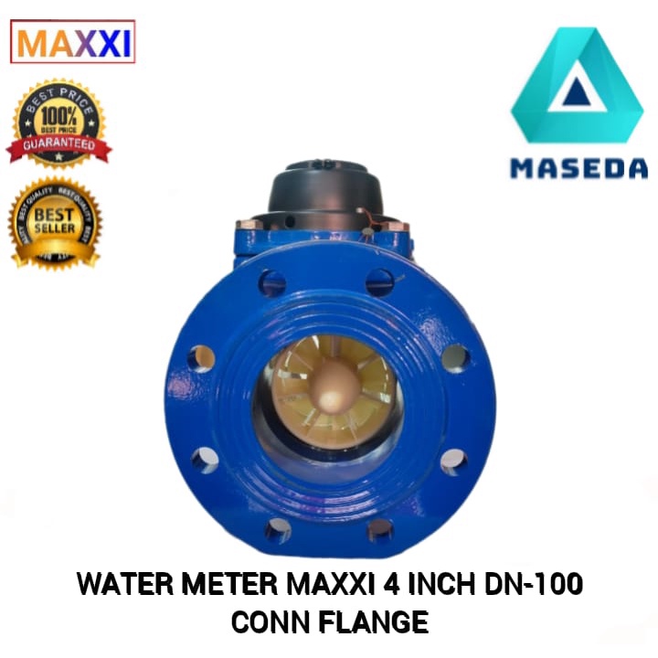 Jual Meteran Air 4 Inch (DN 100) Flange End PN16 -Flow Meter-Water ...