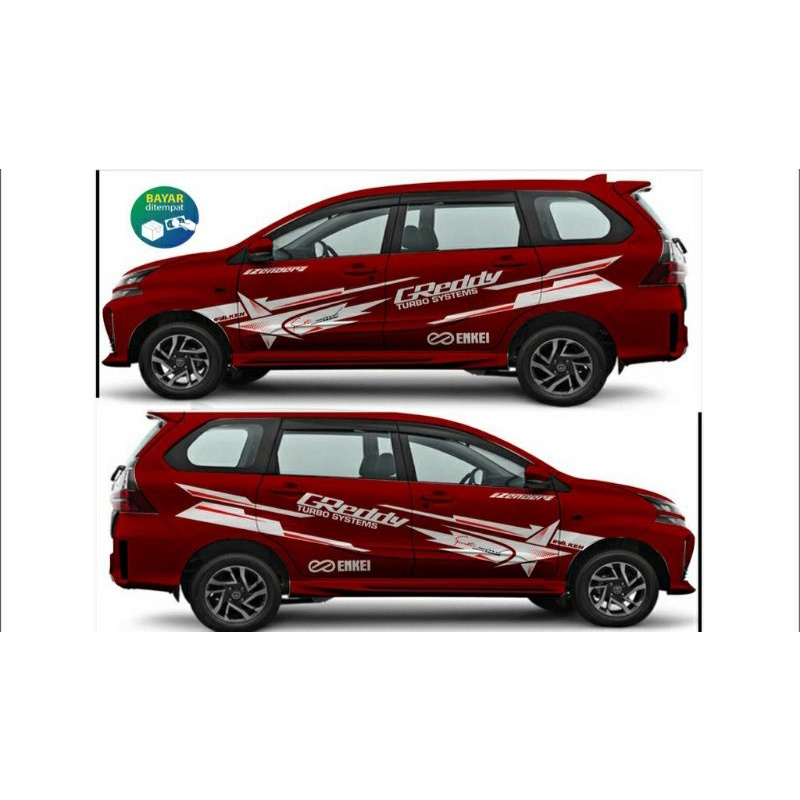 Jual Stiker mobil keren banget kanan dan kiri new avanza | Shopee Indonesia