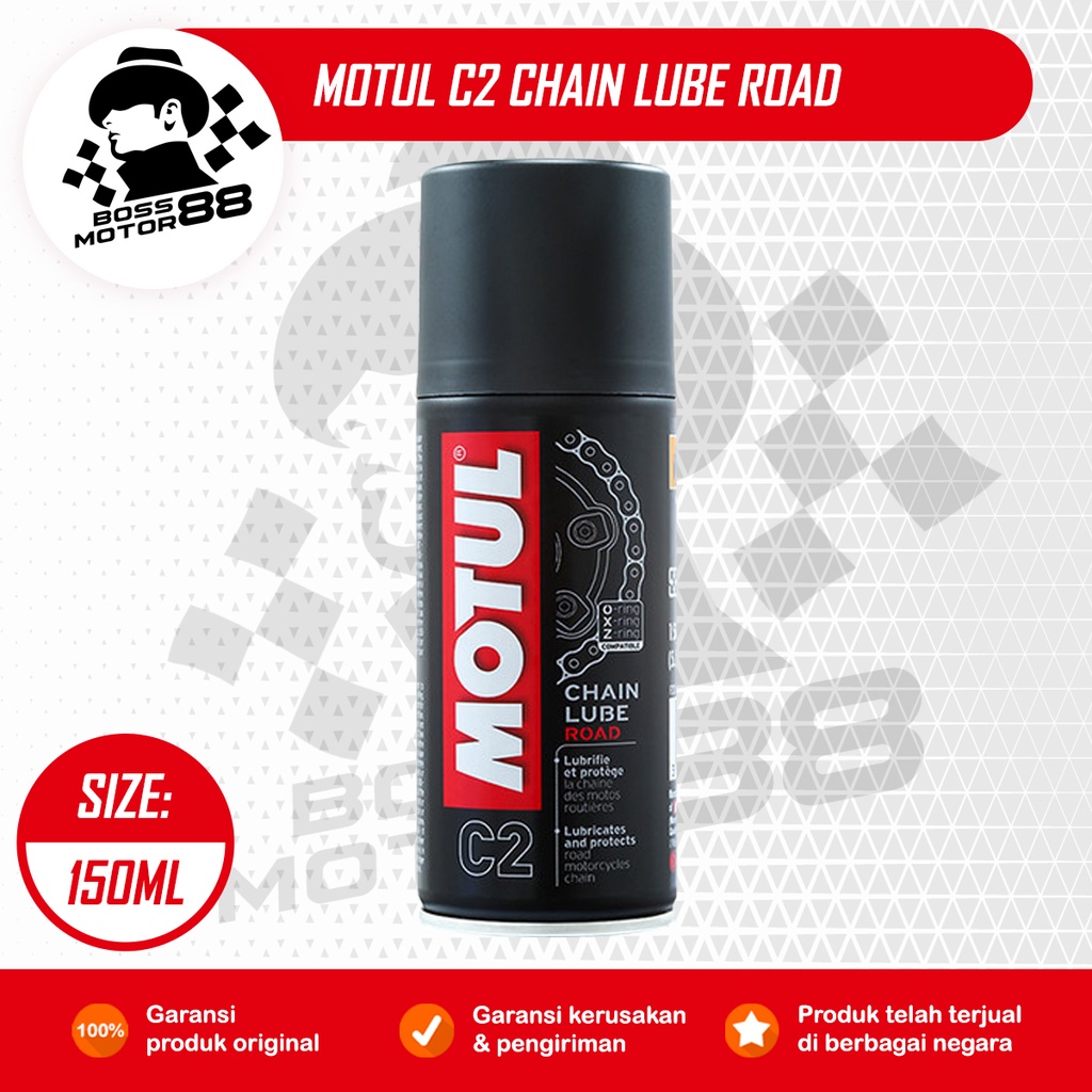 Jual Motul C2 Chain Lube Road 150ml - Pelumas Rantai Motor Original ...