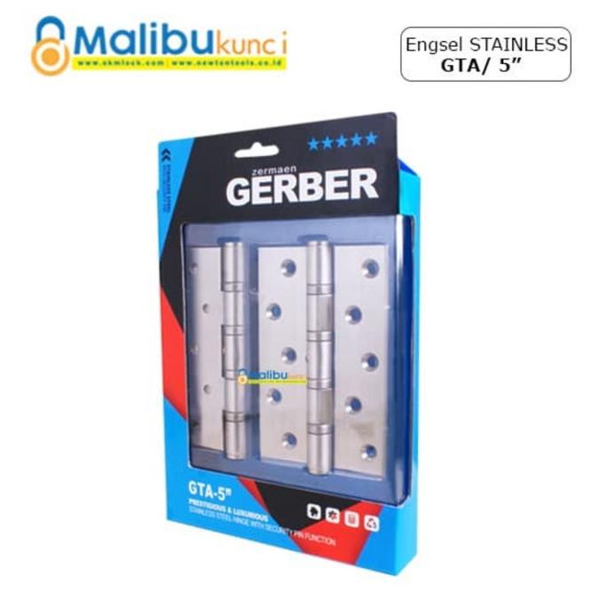 Jual {{{{{{] Engsel Stainless GERBER GTA 5" Pintu 5 inch Pin Ass ...