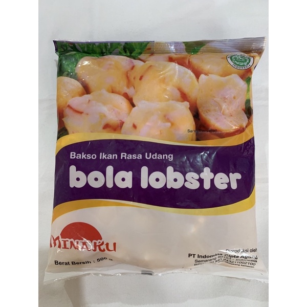 Jual Minaku Bola Lobster 500gr STS Frozen | Shopee Indonesia