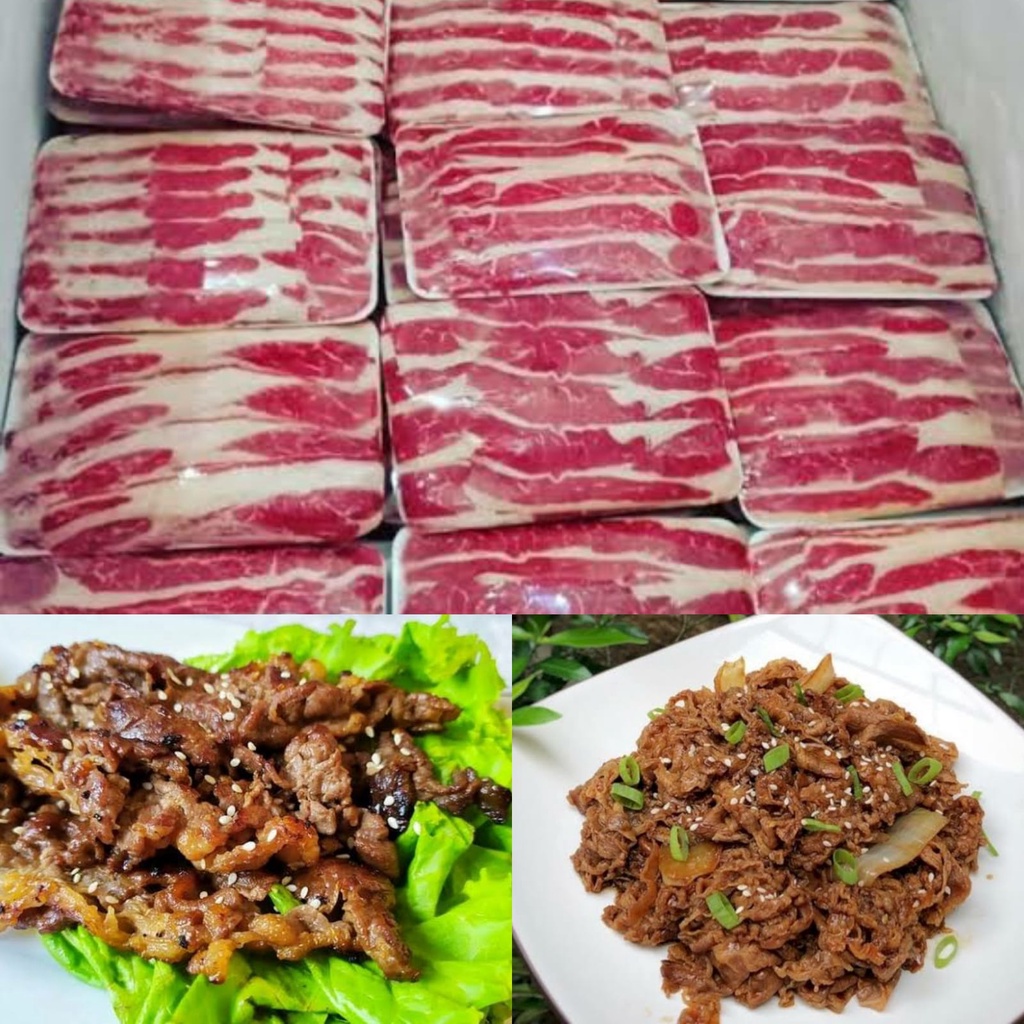 Jual READY Aneka Beef Slice Fat Mix, Premium Aus, Non Fat, Wagyu dan ...