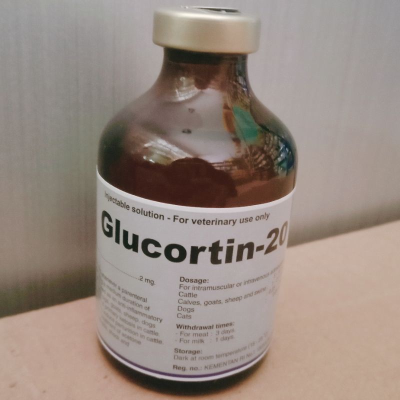 Jual Glucortin-20 50 ml Obat alergi, analgesik, antipiretik, anti ...