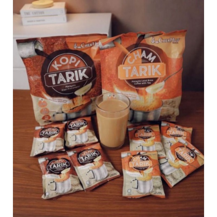 Jual 1 Sacet ChekHup Kopi Tarik & Cham Tarik Chek Hup Malaysia Local ...