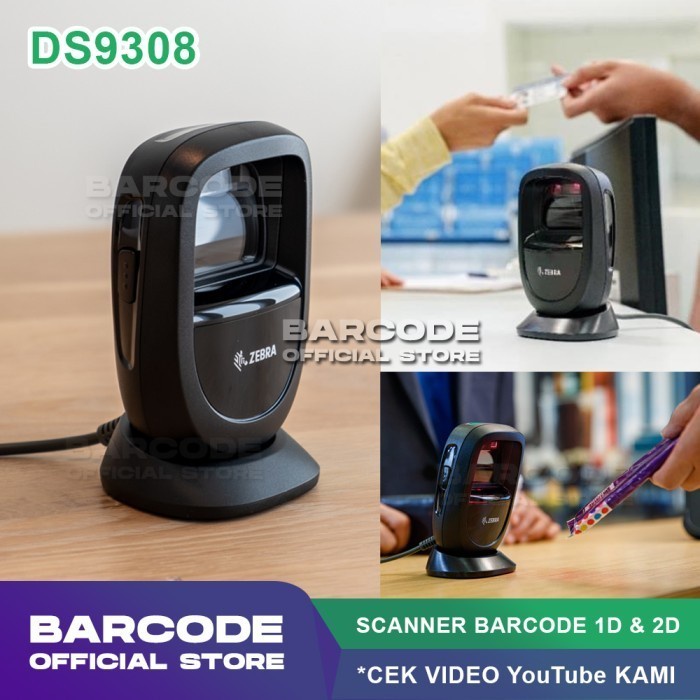 Jual Scanner Scanner Zebra Ds9308 / Ds-9308 Scan Barcode 2D Qr Code ...