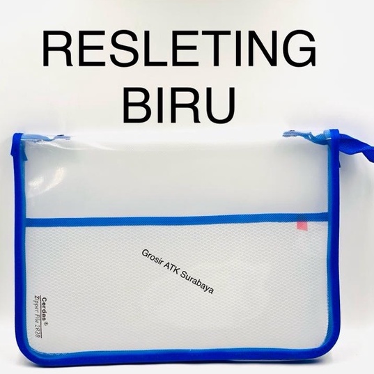 Jual MAP ZIPPER RESLETING / Tas Sekolah Kursus Les Dokumen Zipper Ziper ...