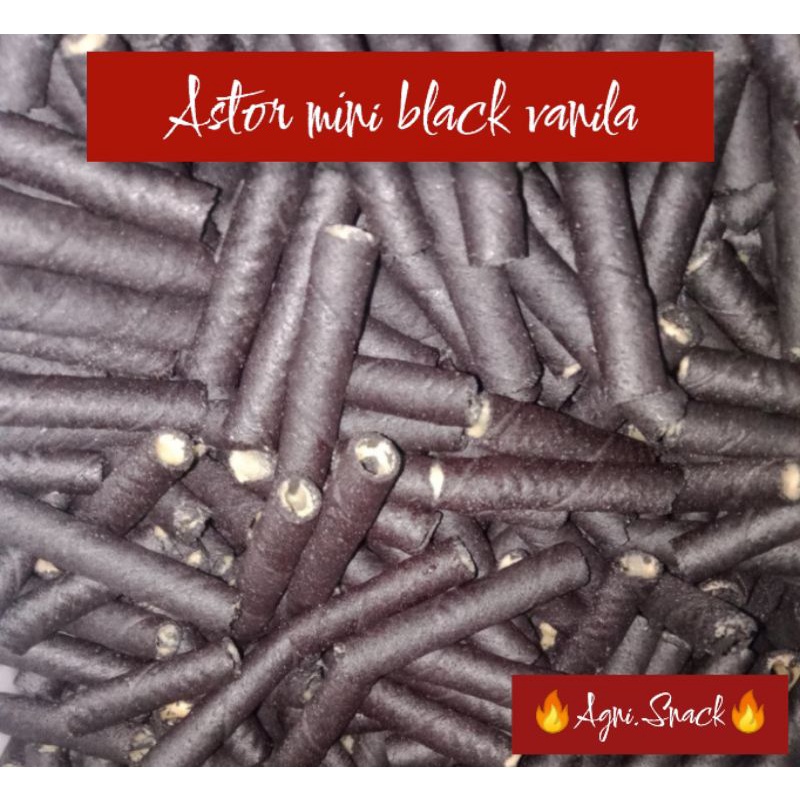 Jual astor mini black vanilla kemasan 250gram | Shopee Indonesia