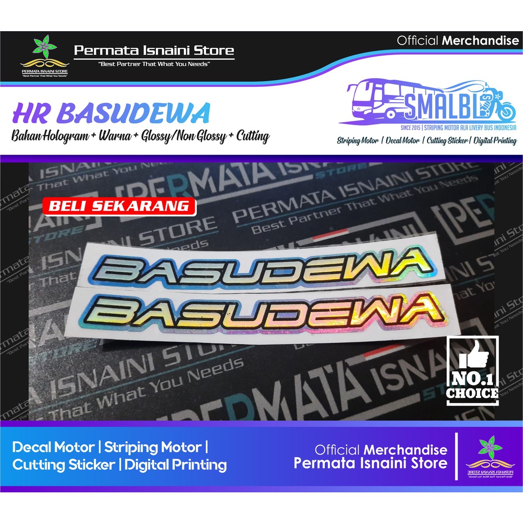 Jual Sticker Hologram Julukan Bus HR BASUDEWA Po Haryanto by PIS ...