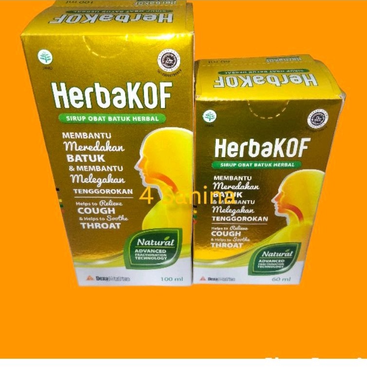 Jual Herbakof 60 ml & 100 ml / herbakof sirup obat batuk herbal ... Jual Herbakof 60 ml & 100 ml / herbakof sirup obat batuk herbal ...