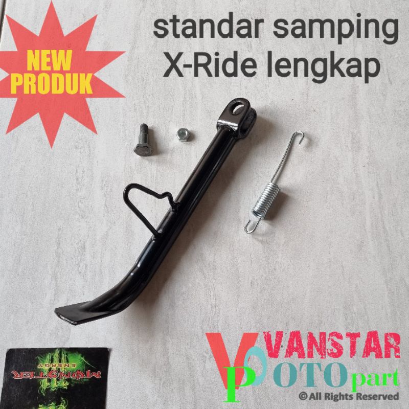 Jual standar samping X-Ride x ride XRide pnp Mio ring 17 panjang 28cm ...