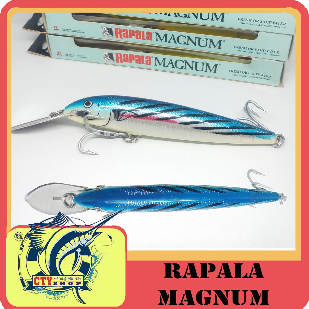 Jual MINNOW RAPALA MAGNUM 11 CM 14CM DAN 18 CM | Shopee Indonesia