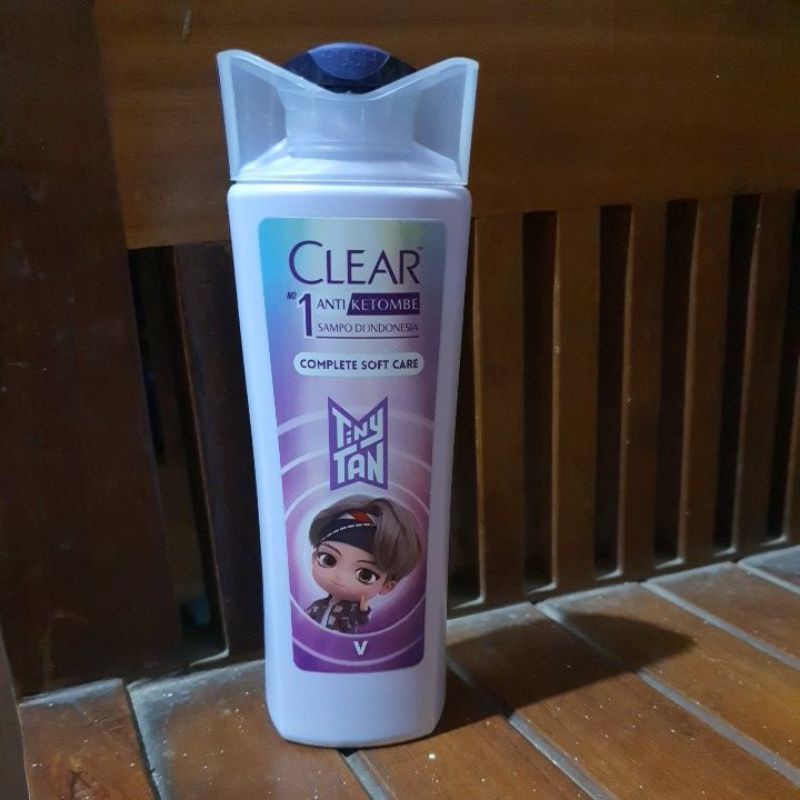 Jual Shampoo Clear BTS Tinytan Anti Ketombe Complete Soft Care 160ml | Shopee Indonesia