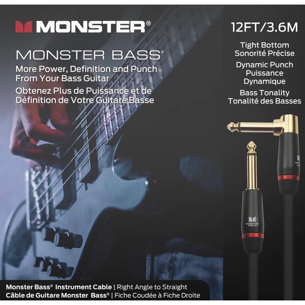 Jual Monster Prolink Monster Bass Instrument Cable ( MONSTER CABLE ...