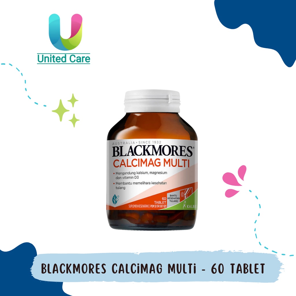 Jual Blackmores Calcimag Multi / Blackmores Calcimag Multi BPOM Kalbe ...