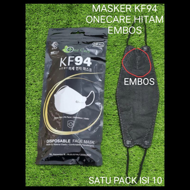 Jual MASKER KF94 ONECARE 4PLY ORI EMBOS isi 10pcs/Pack | Shopee Indonesia
