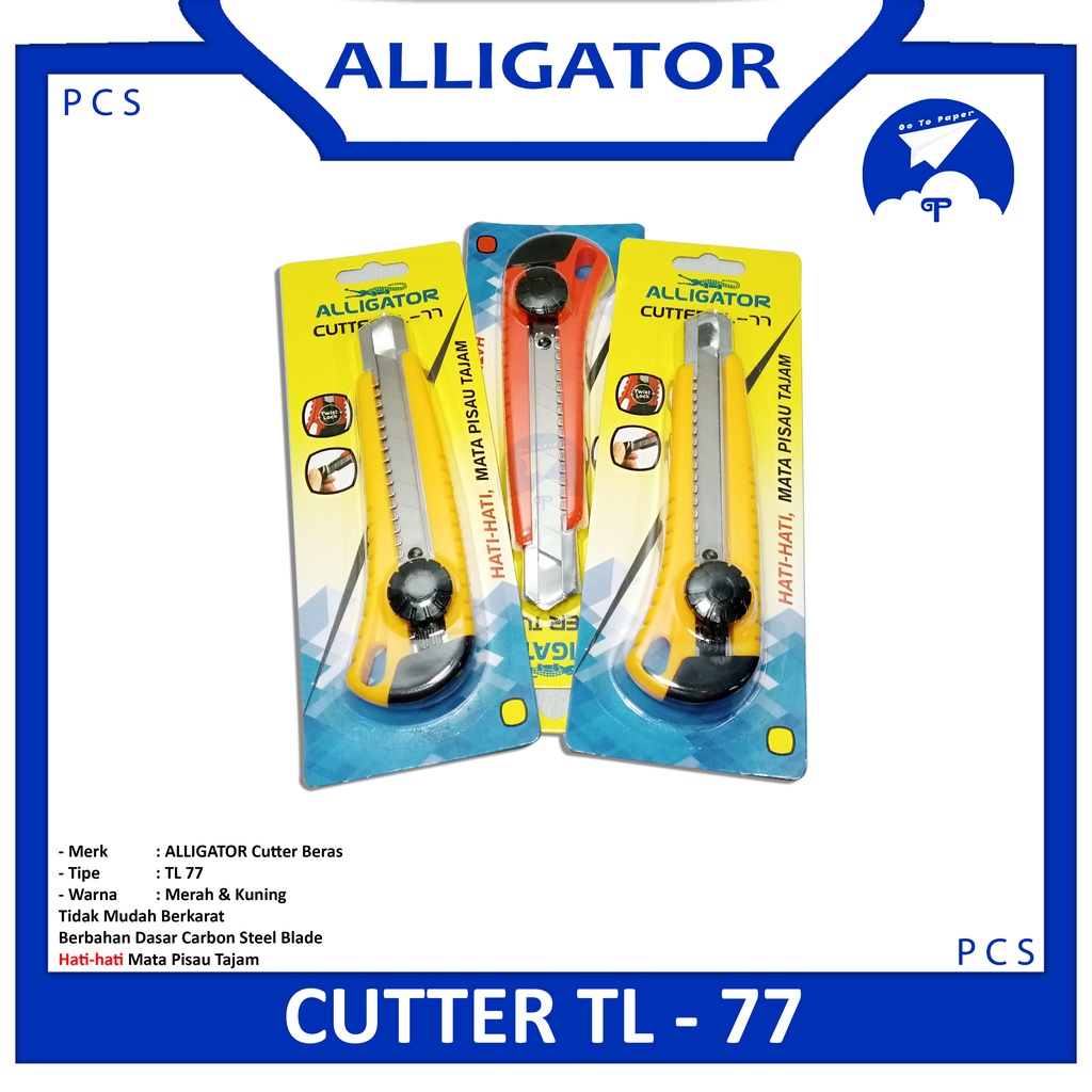 Jual Alligator Cutter Besar - TL 77 Dilengkapi Pengunci Putar - Kuning ...