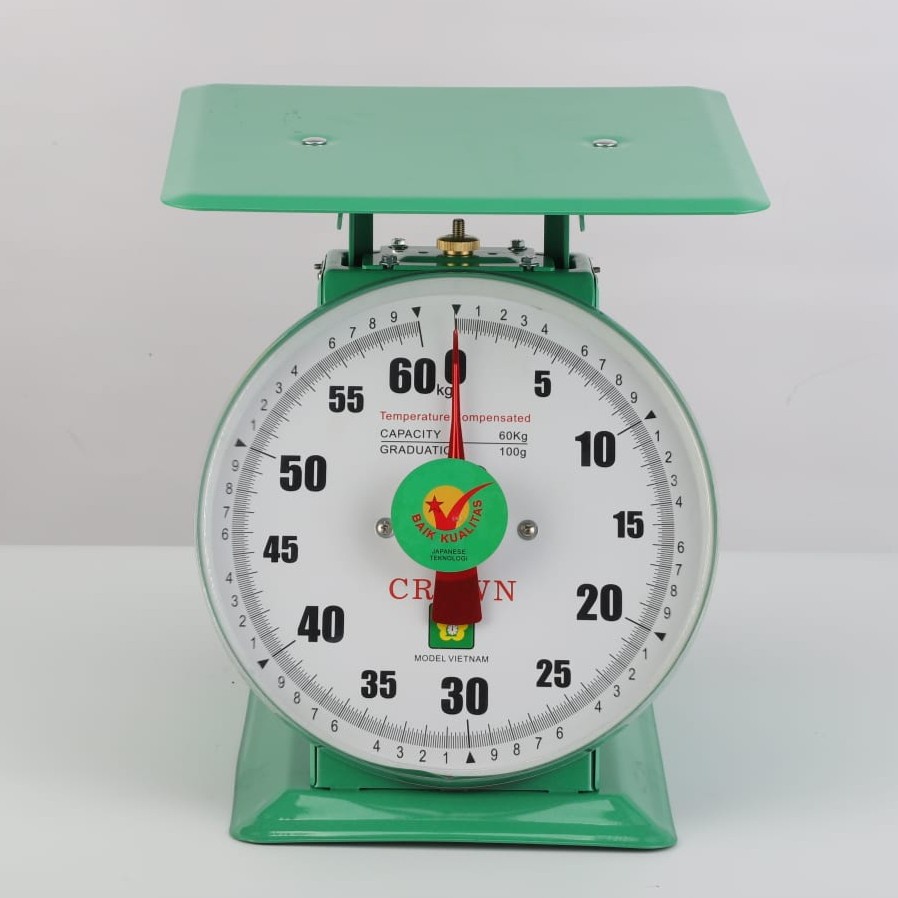 Jual TIMBANGAN DUDUK / JARUM / ANALOG NHNO HOA CROWN VIETNAM 60KG / 60 KG | Shopee Indonesia