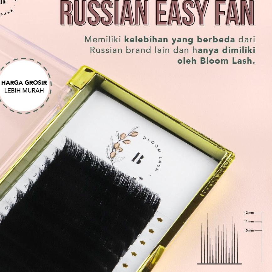Jual Model baru - MIX SIZE BLOOM LASH RUSSIAN EASY FAN EYELASH EXTENSION BULUMATA SANGAT LEMBUT ...
