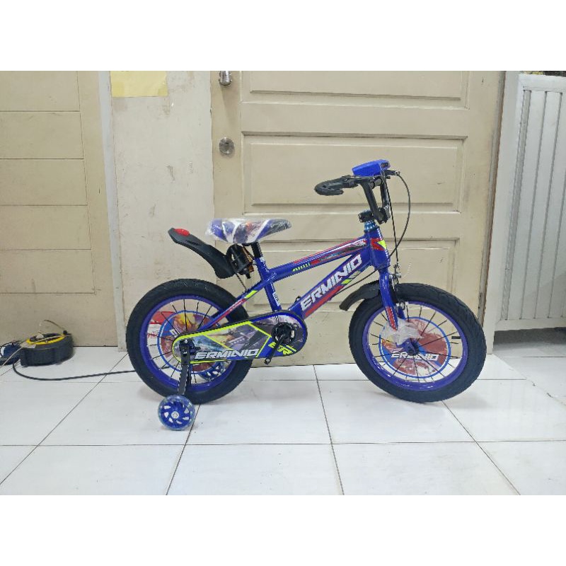 Jual Sepeda BMX anak 16inch erminio 2509 music | Shopee Indonesia