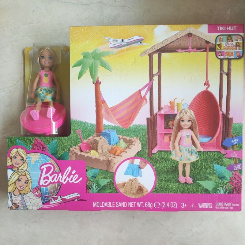 Jual Barbie dream house adventure tiki hut moldable sand | Shopee Indonesia