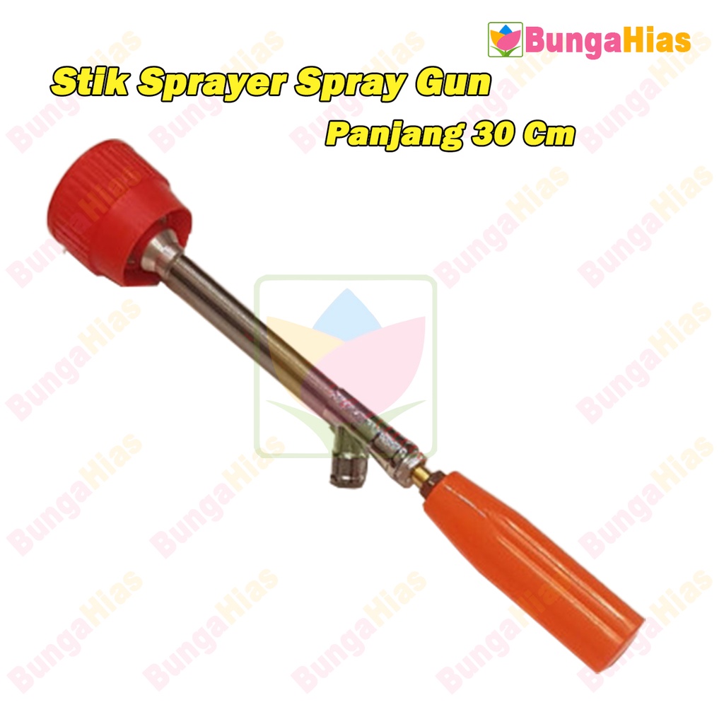 Jual Stick Sprayer Gun 30 Cm Kuningan Pompa DC Kepala Nozzle Siram Hama ...