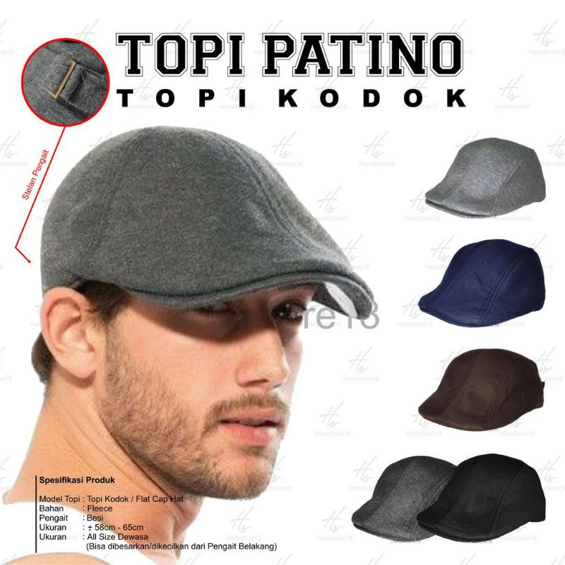 Jual Topi Pelukis Topi Pria Topi Vintage Murah meriah dan nyaman ...
