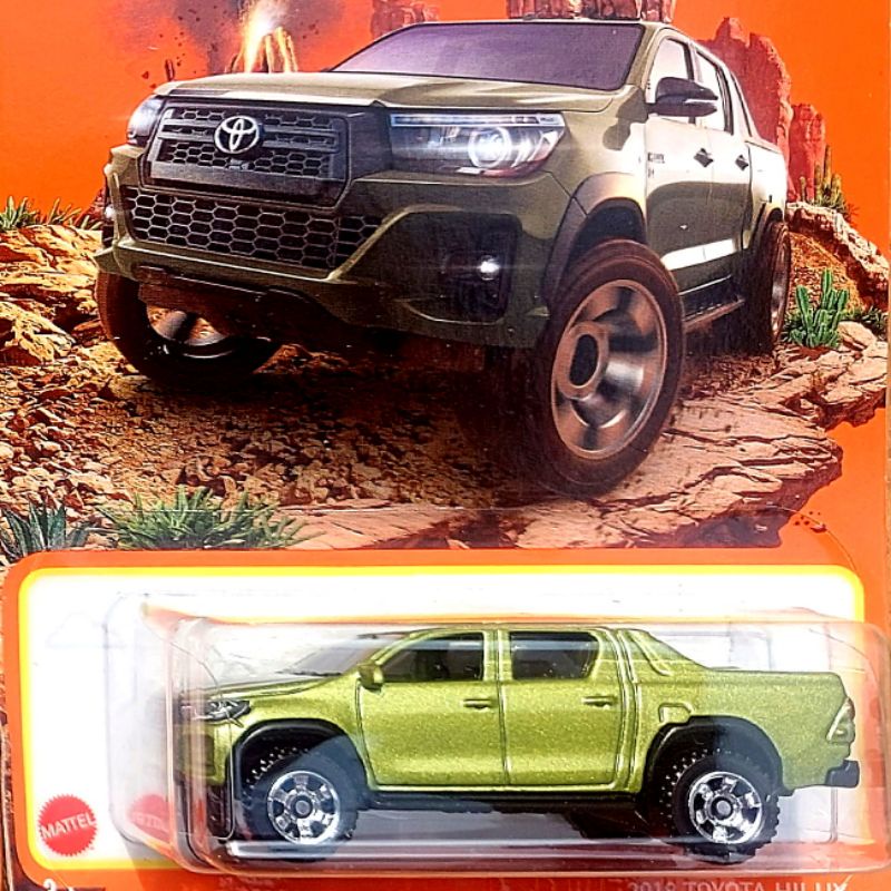 Jual MATCHBOX 2018 TOYOTA HILUX PICKUP 2021 MERAH 2022 HIJAU - MBX ...