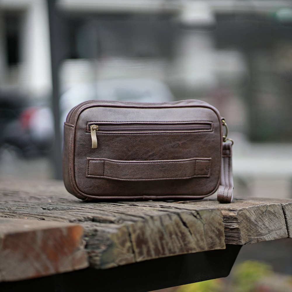 Jual Clutch Pria Wanita / Clutch Kulit / Pouch / Handbag / Wristlet ...