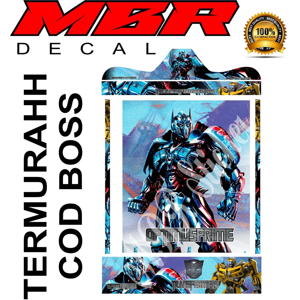 Jual DECAL SANGKAR KOTAK OPTIMUS PRIME KEREN | Shopee Indonesia