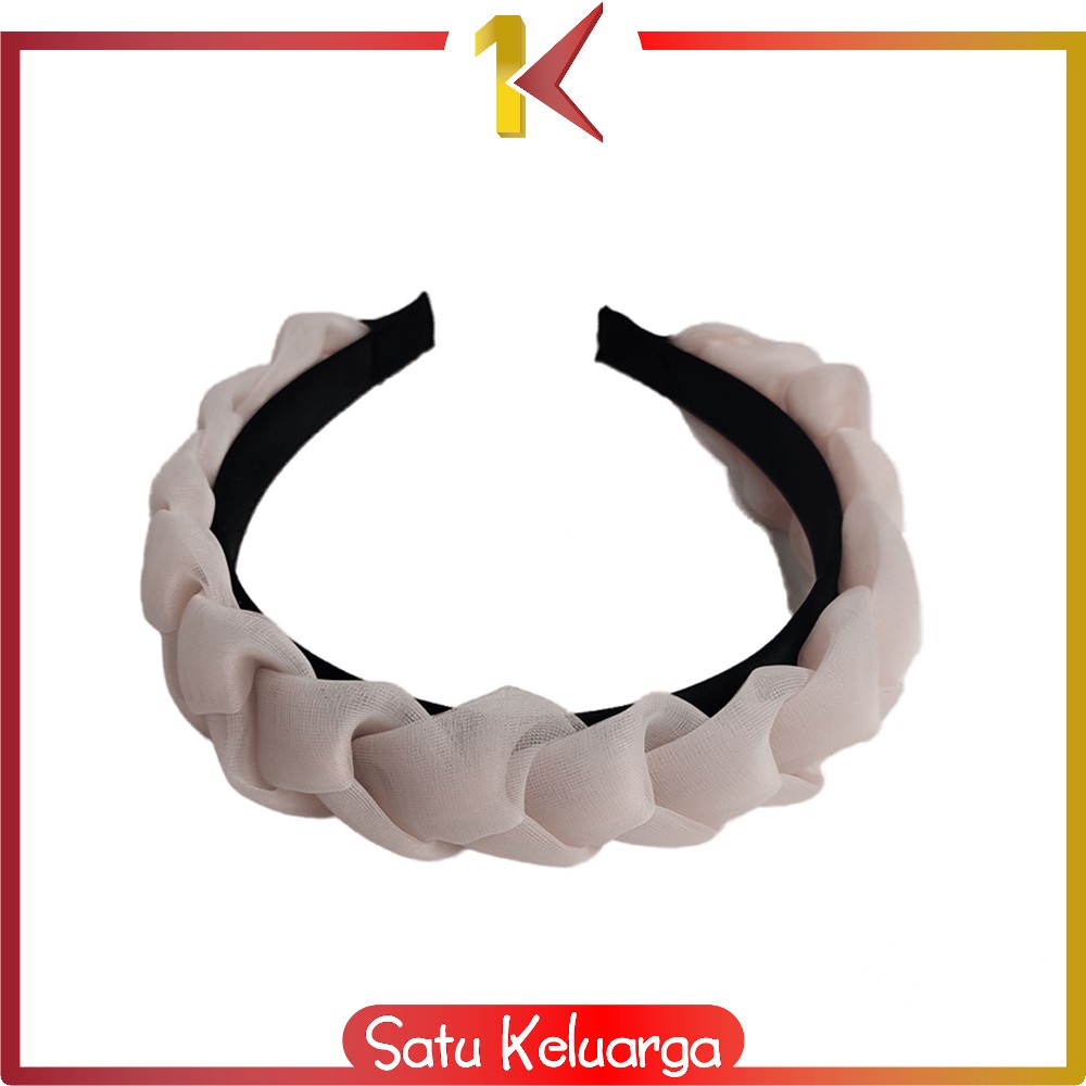 Jual SK-C530 Bando Kepang Wanita Scrunchie / Bandana Nagita Organza ...