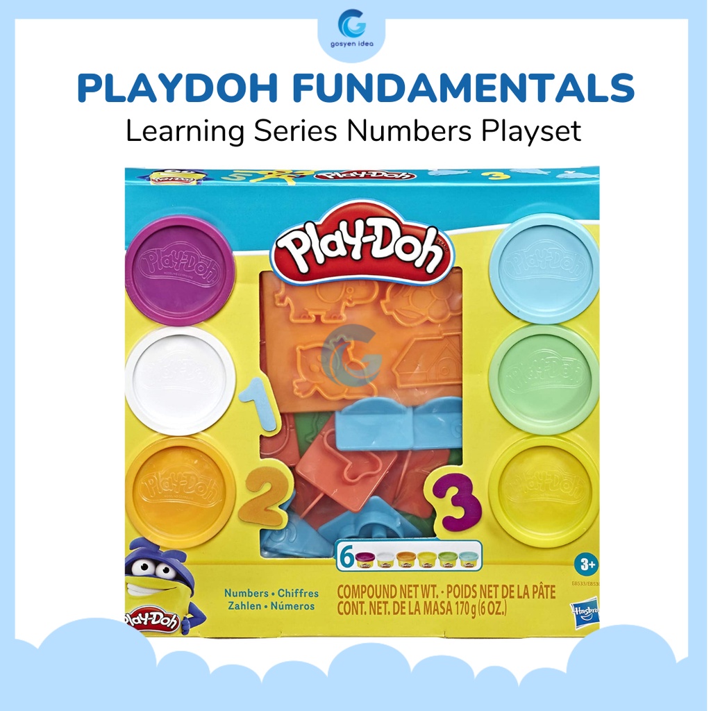 Jual Play-Doh Fundamentals Learning Series Numbers Playset Playdoh ...