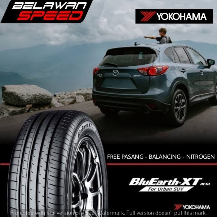 Jual BAN MOBIL RING 18 YOKOHAMA bluearth XT-AE61 UKURAN 235 55 R18 BAN ...