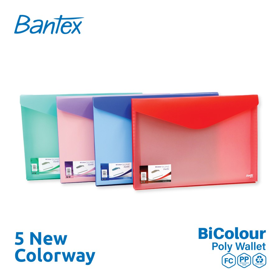 Jual EXPANDING FILE F4 BANTEX 8015 BICOLOUR | 2 DIVIDER 3 POCKETS ...