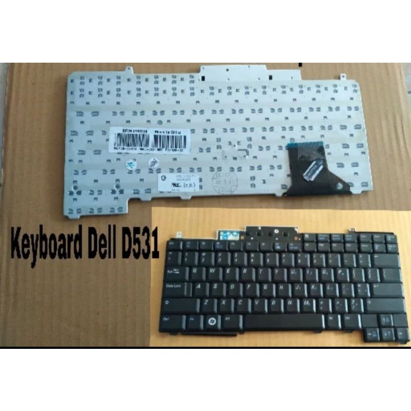 Jual Keyboard Laptop DELL Latitude D531, D620, D630, D820D No Stick ...