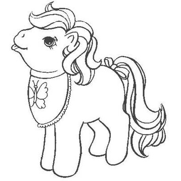 Jual Gambar Sketsa Mewarnai / Little Pony / Part 1 / Gambar Sketsa ...