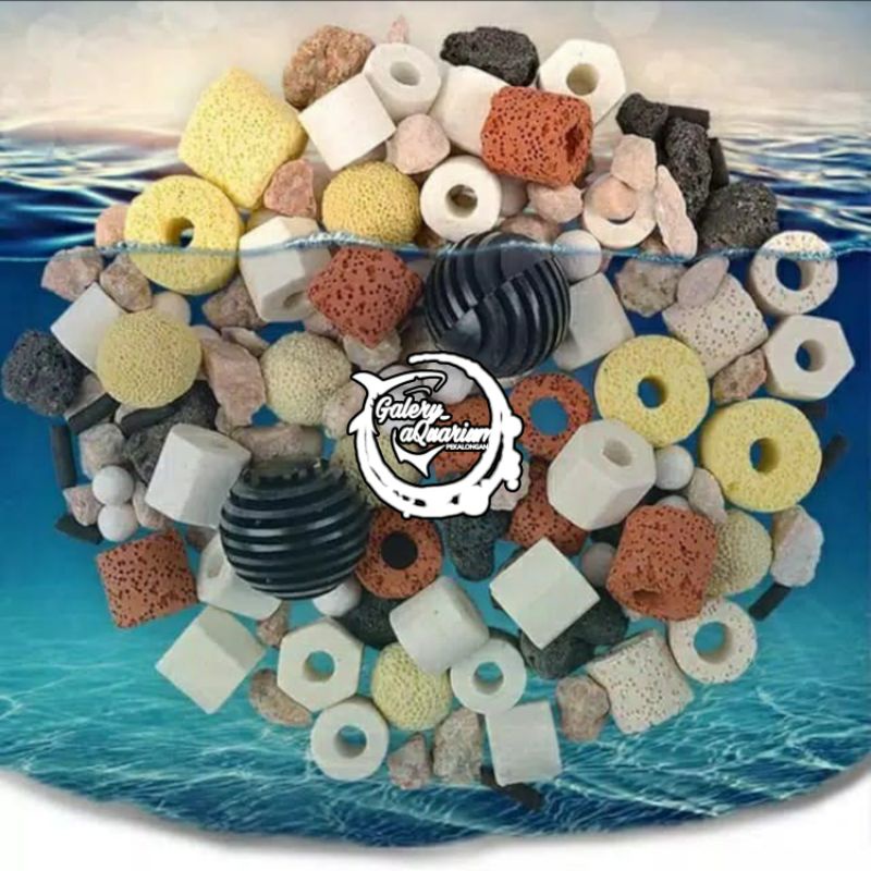 Jual Media filter penjernih air akuarium / media filter biologis ...