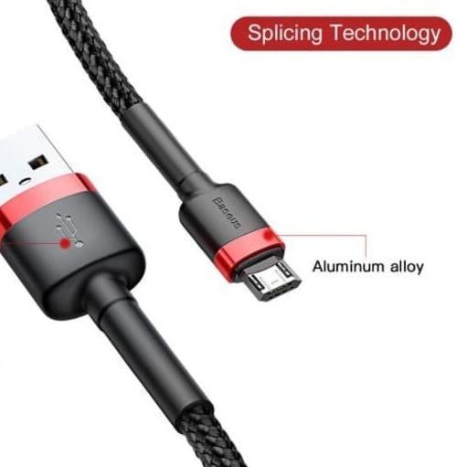 Jual Led Reversible Micro USB Nylon Cable QC 3.0 2.0 Fast Charging - 1 ...