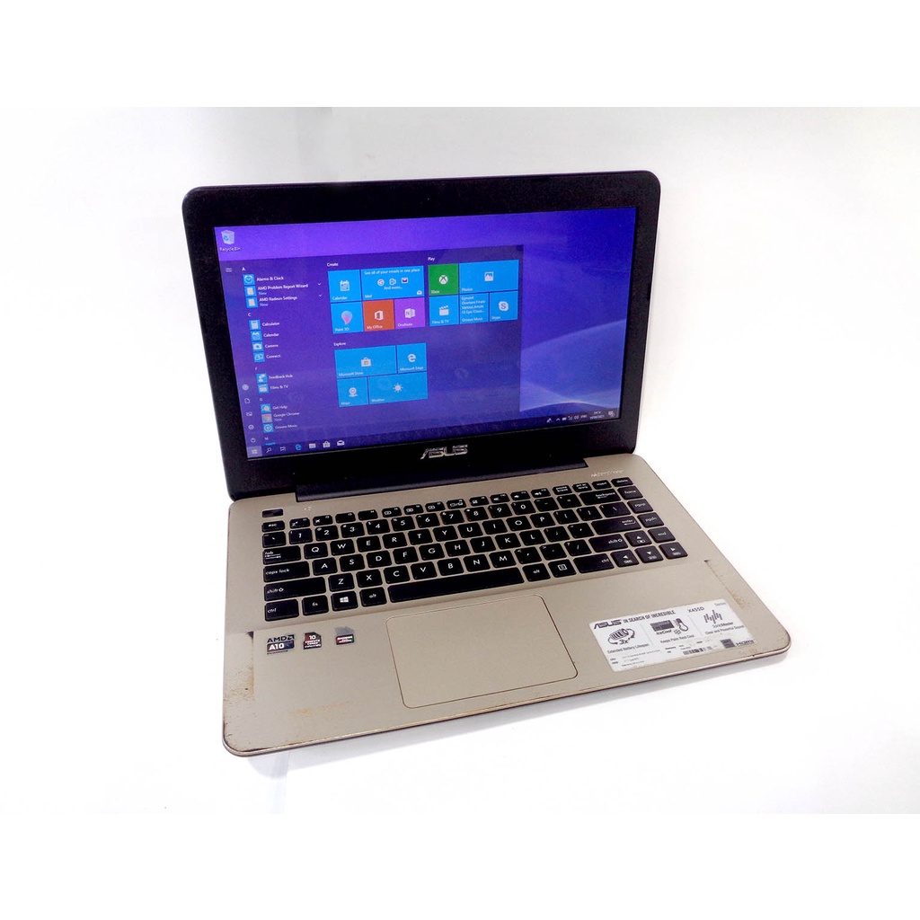 Jual laptop gaming harga miring cuma 2jutaan - Asus X455D AMD A10-8700P ...