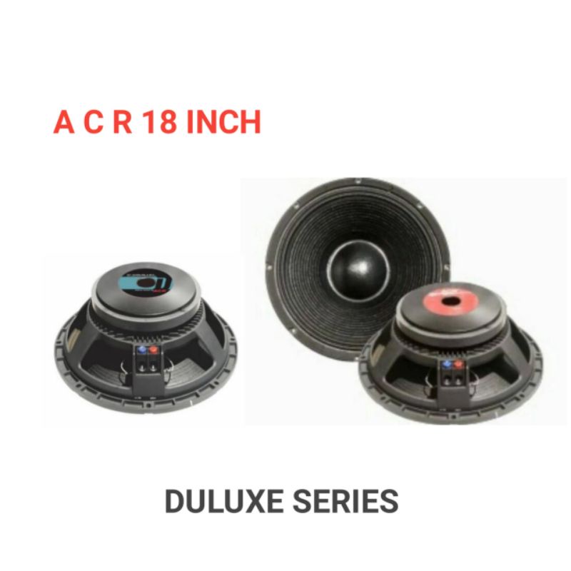 Jual Speaker 18 inch ACR 18737 DULUXE series 500-1000 watt | Shopee ...