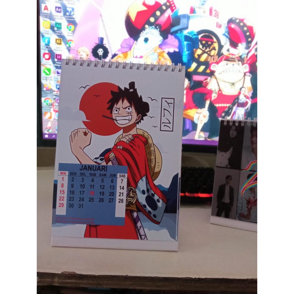 Jual Kalender Meja Custom Anime | Shopee Indonesia