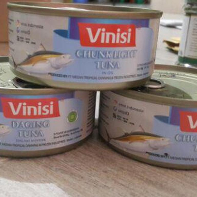 Jual KODEN3z3Y--VINISI CHUNK LIGHT TUNA 160 GRAM - IKAN TUNA KALENG ...