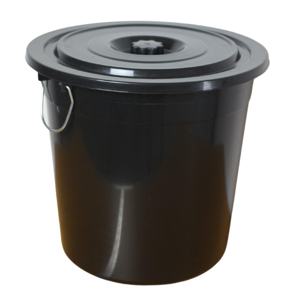 Jual Multiplast Ember Air Timba Plastik Type 8 GL + TT APH - Hitam ...