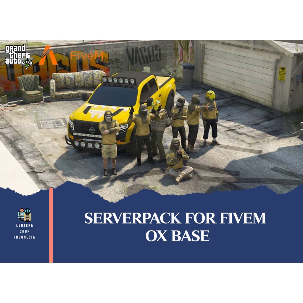 Jual Serverpack OX Base for FiveM / GTA V Roleplay | Shopee Indonesia