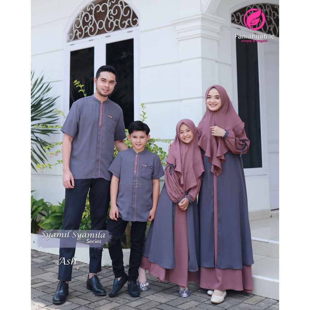 Jual Sarimbit Syamil Syamila Ash / Sarimbit fania Hijab 2023 / Seragam ...