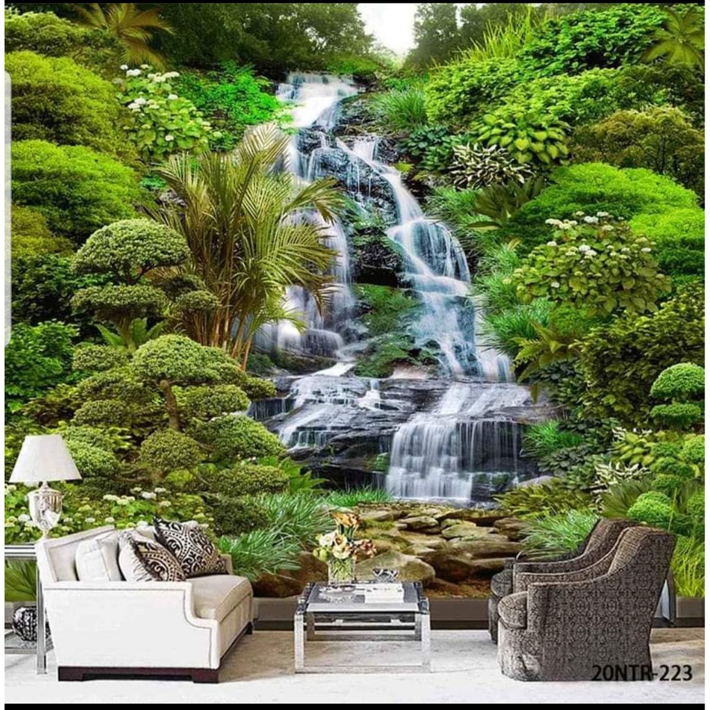 Jual Wallpaper Custom 3d Walpaper Hiasan Dinding Sticker Pemandangan