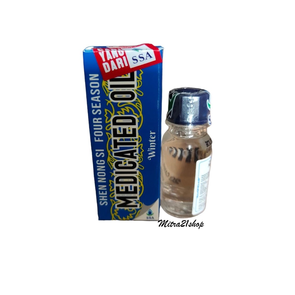 Jual WINTER MEDICATED OIL 6ML - SSA Minyak Angin Medicated Four Season ...