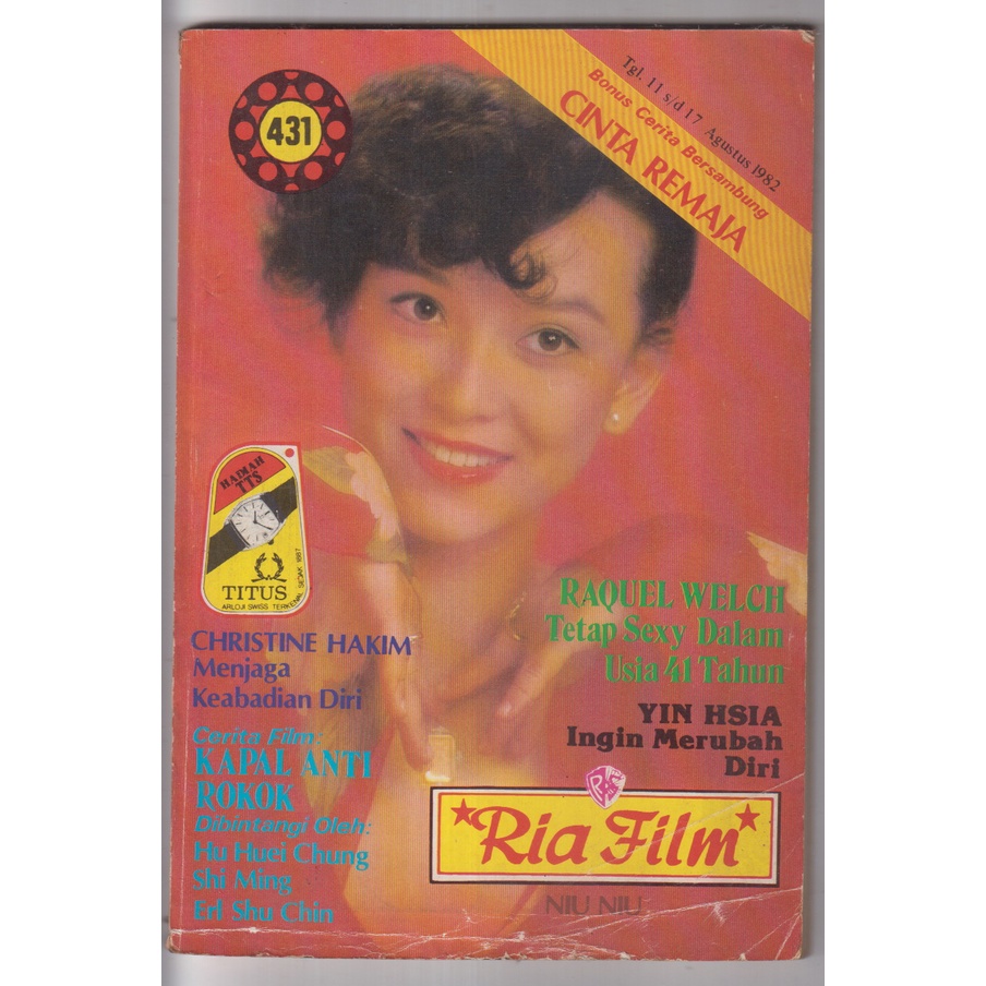Jual MAJALAH RIA FILM NO. 431 NIU NIU | Shopee Indonesia