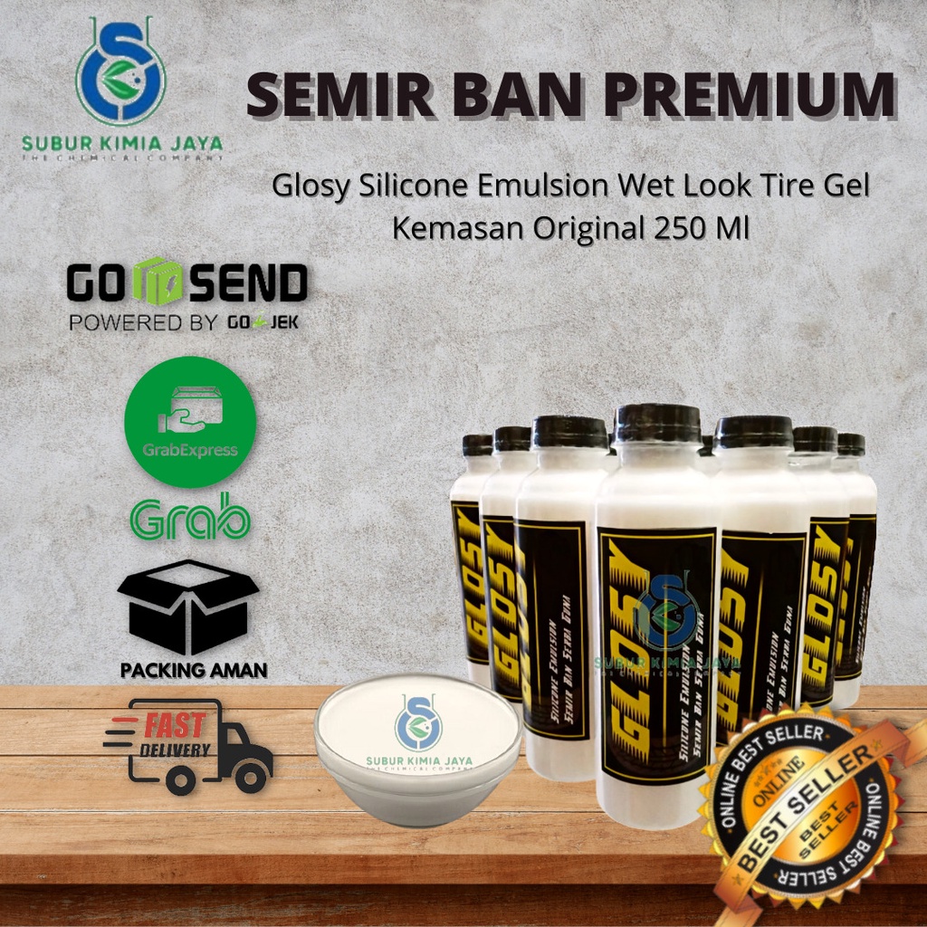 Jual Semir ban PREMIUM GLOSY 250 ml | Shopee Indonesia