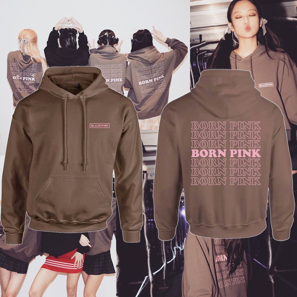 Jual Bl*ckpink Jaket Sweater Hoodie Born Pink Series Exclusive - High ... Jual Bl*ckpink Jaket Sweater Hoodie Born Pink Series Exclusive - High ...