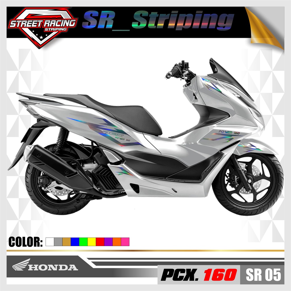 Jual Cutting Sticker PCX 160 - Aksesoris Variasi Motor Stiker PCX 160 ...